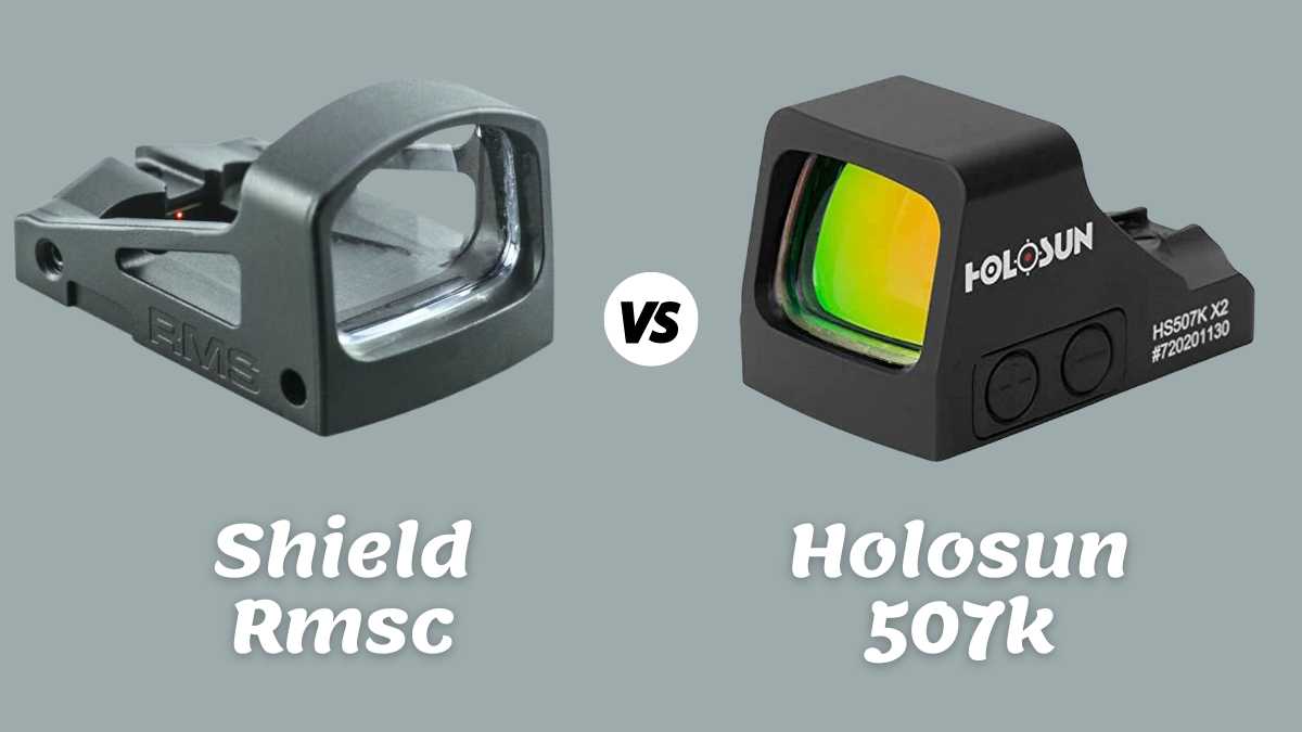 Shield Rmsc Vs Holosun 507k